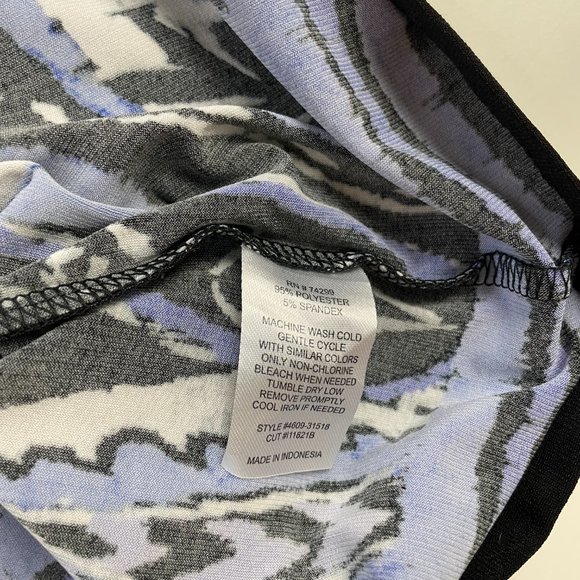 Intermission | Dresses | Intermission Womens Purple Blue Black Paisley ...